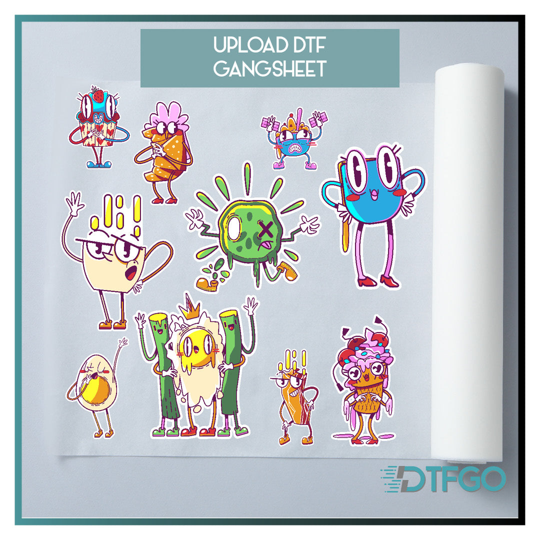 DTF Gang Sheets | Custom DTF Gang Sheets | Ready in 24 Hr. – DTFGO